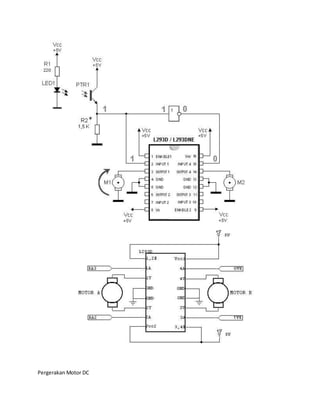 Robot line follower analog | PDF