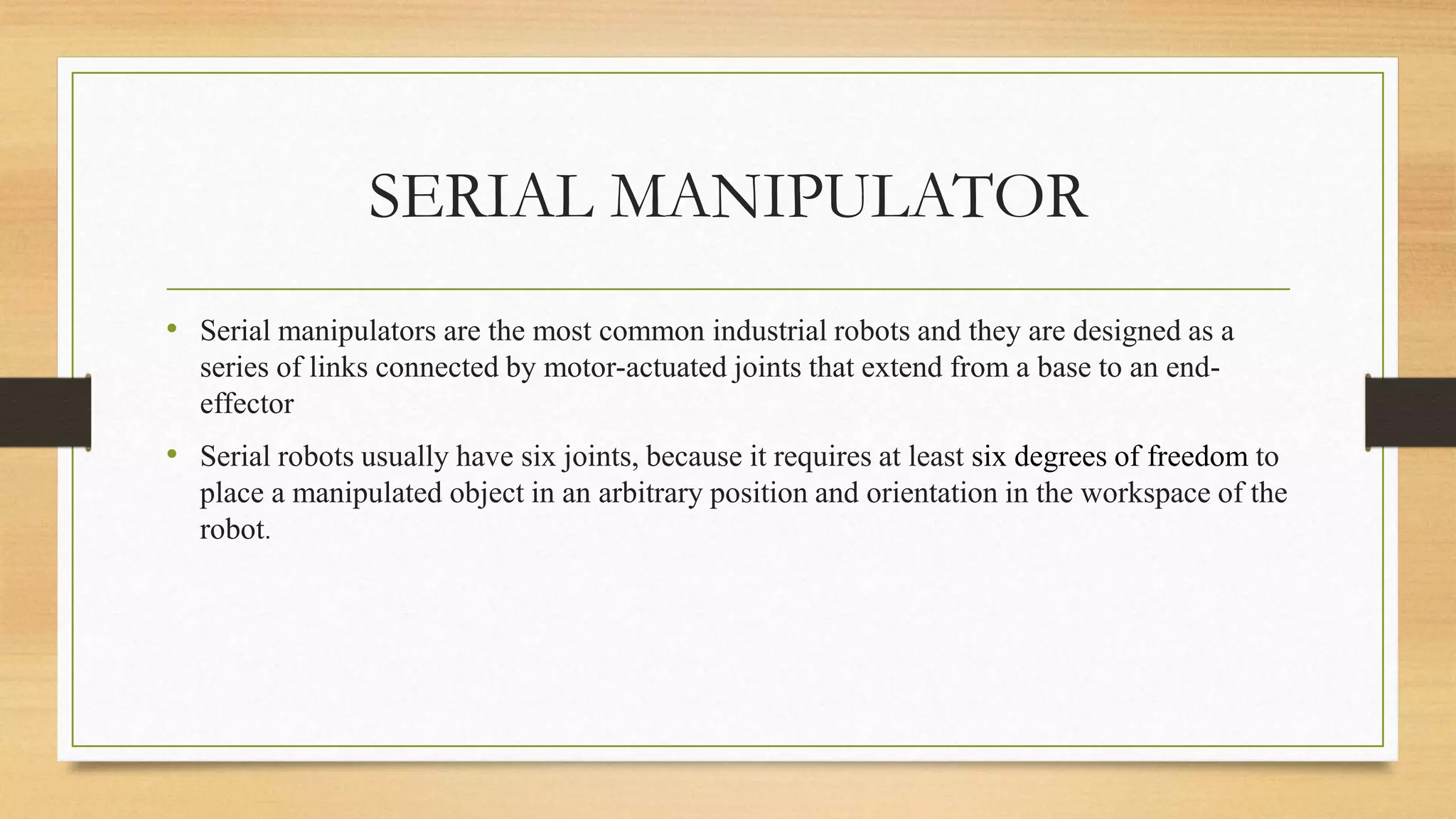 ROBOT MANIPULATOR AND TYPES.pptx