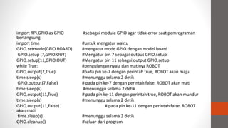 Robot mikroprosessor | PPTX