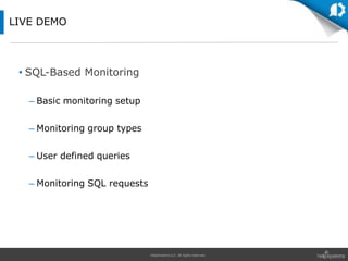 SQL-Based Monitoring with Robot Monitor | PPT