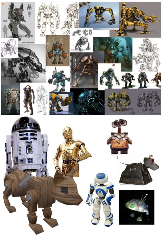 Robot moodboard | DOCX