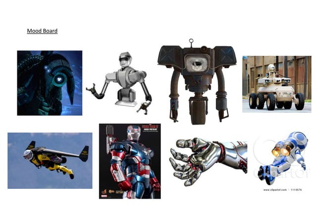 Robot mood board (modeler) | DOCX