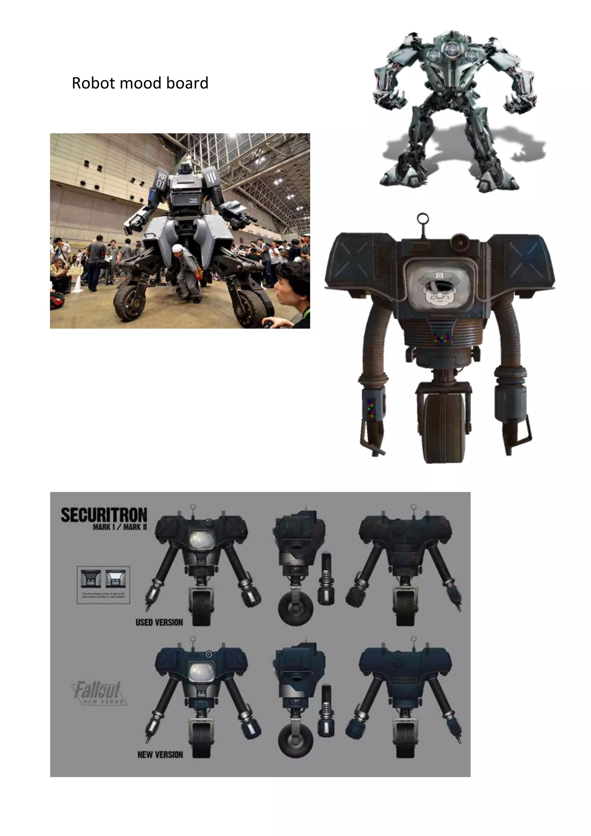 Robot mood board, task 3 | PDF