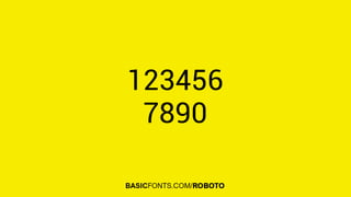 Roboto Font | PDF