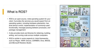 Robot operating system [ROS] | PPTX