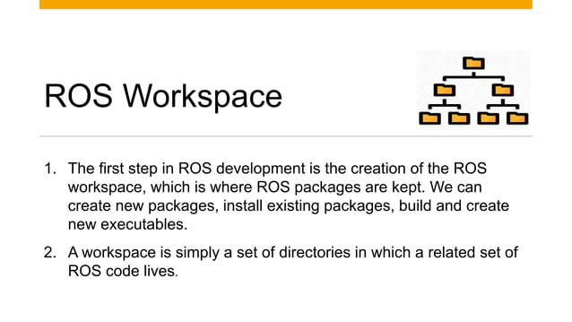 Robot operating system [ROS] | PPTX | Operating Systems | Computer ...