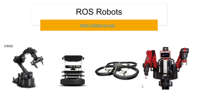 Robot Operating System Ros Pptx Operating Systems Computer Software And Applications