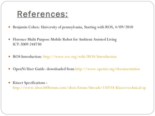 Robot operating systems (ros) overview & (1) | PPT