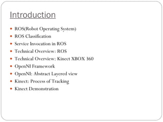 Robot operating systems (ros) overview & (1) | PPT