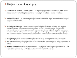 Robot Operating Systems (Ros) Overview & (1) | PPT