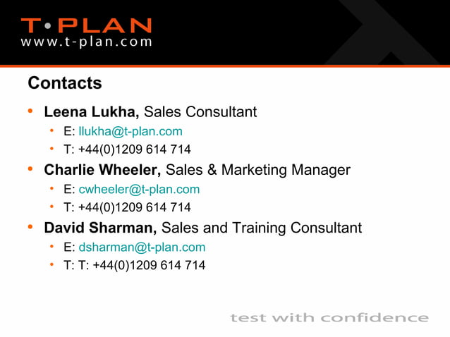 T-Plan Robot - Benefits of New Search Algorithms - Test ANYthing ...