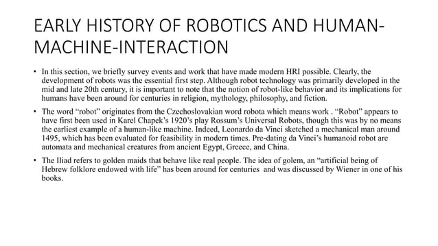 robot ppt.pptx | Robotics | Technology & Computing
