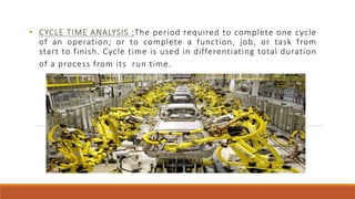 ROBOT CYCLE TIME ANALYSIS | PPTX