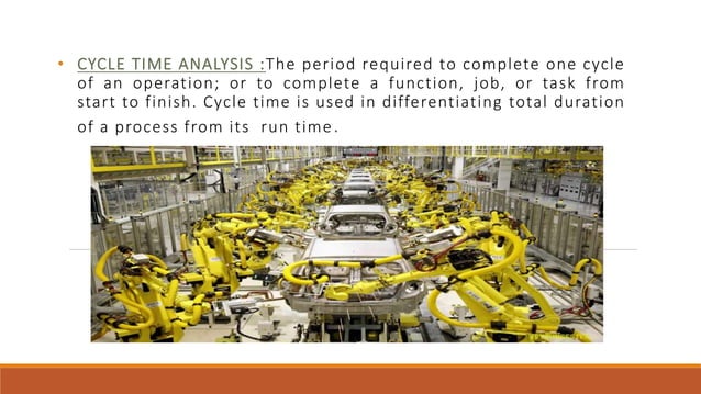 ROBOT CYCLE TIME ANALYSIS | PPTX | Robotics | Technology & Computing