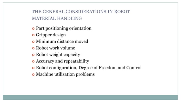 Robot programming | PPTX | Programming Languages | Computing