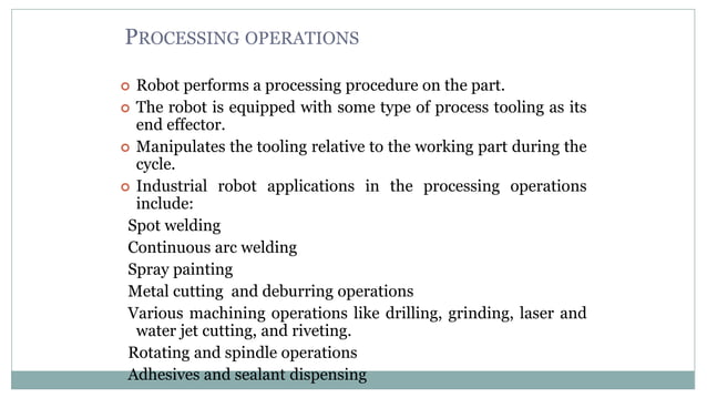 Robot programming | PPTX | Programming Languages | Computing