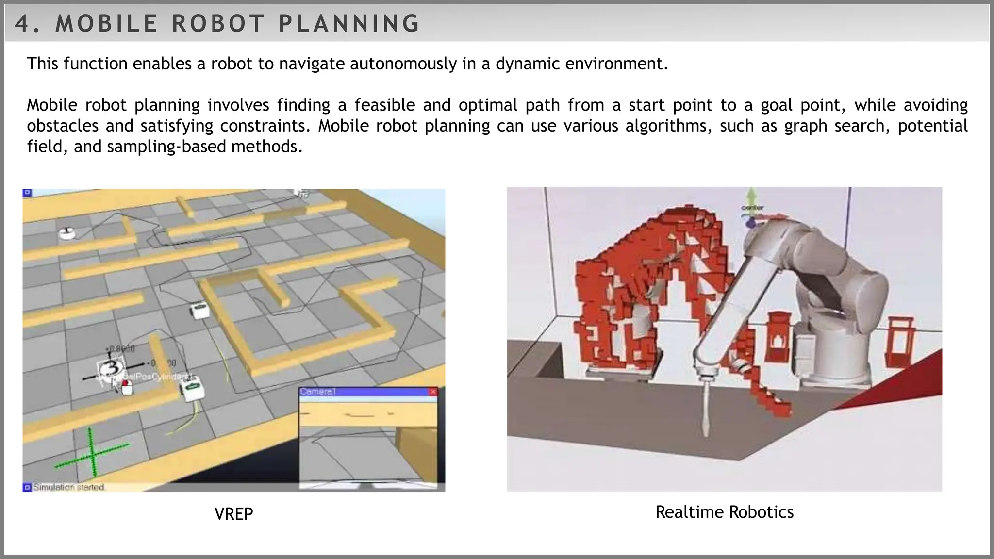 Robot Software Functions (By Dr. J. Jeya Jeevahan) | PPT