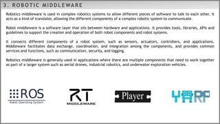 Robot Software Functions (By Dr. J. Jeya Jeevahan) | PPT