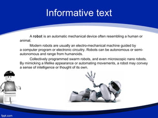 About robots | PPT