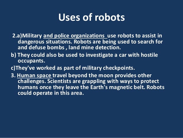 Robots Uses, Pictures, Types and More