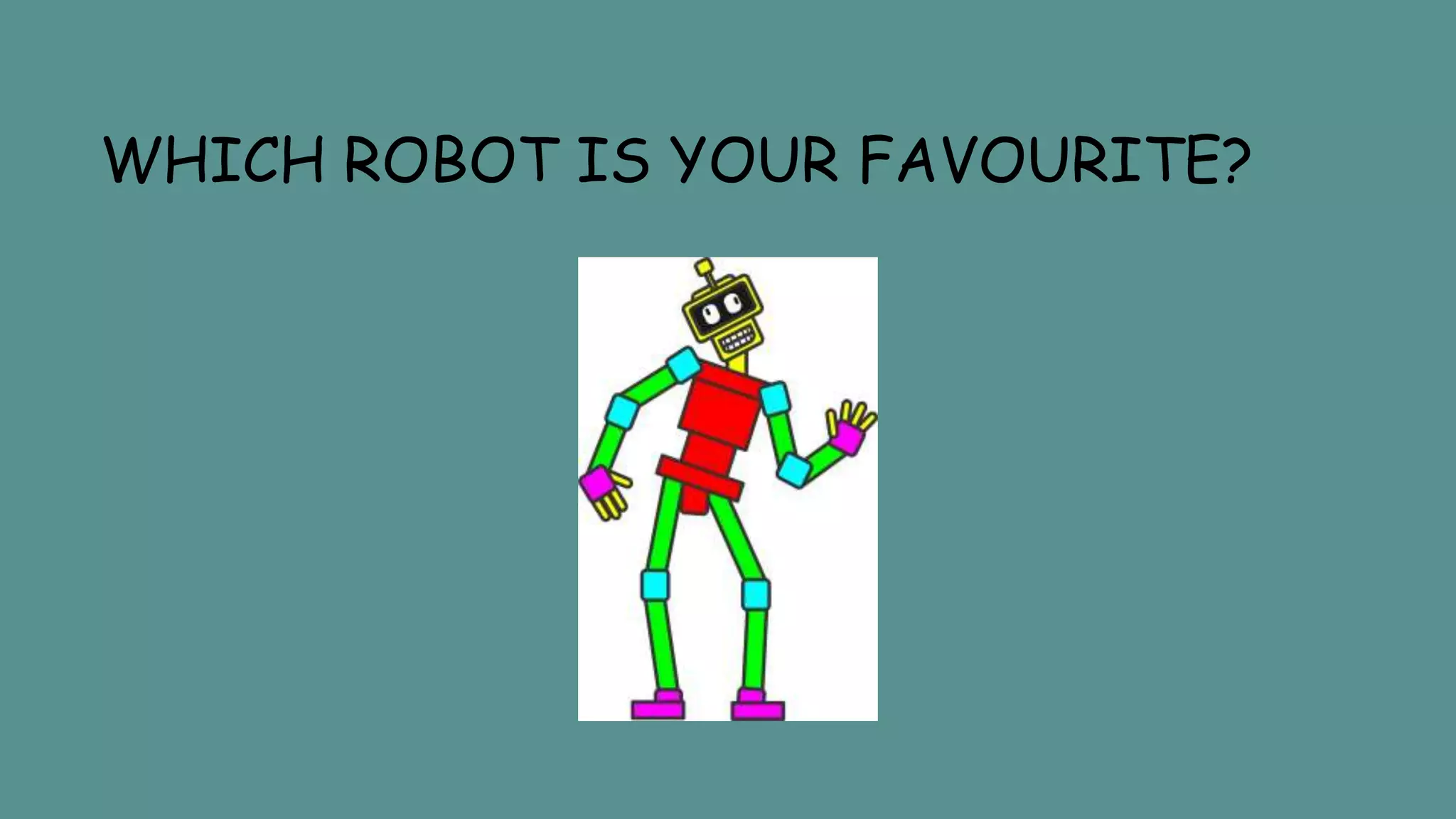 Robot Colours | PPT