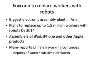 Robots 1011 | PPTX | Robotics | Technology & Computing