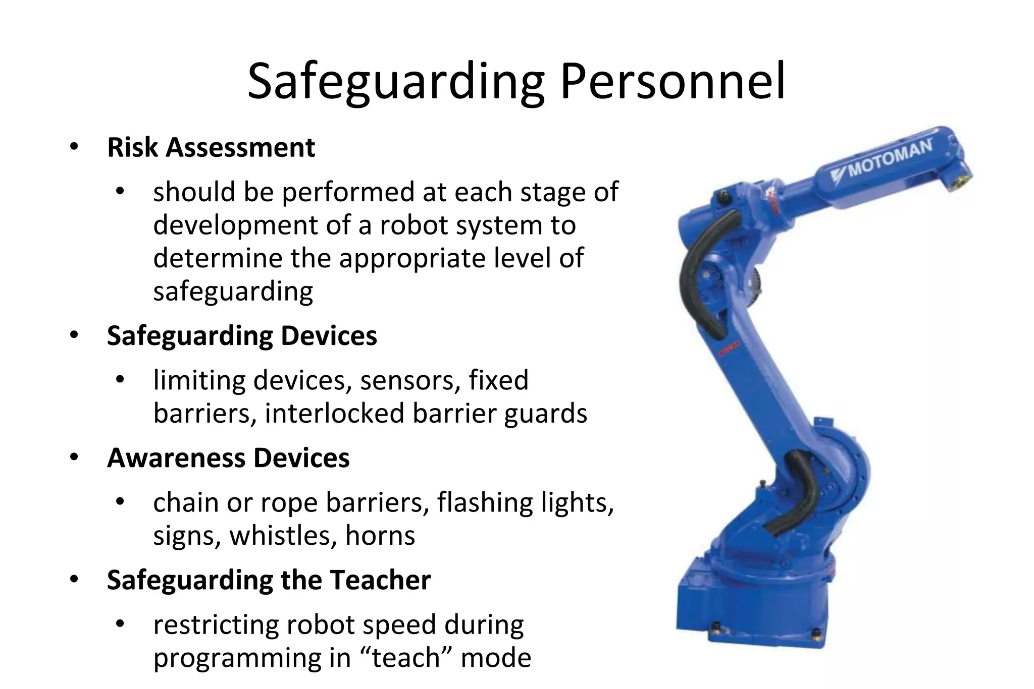 Robot Safety | PPTX