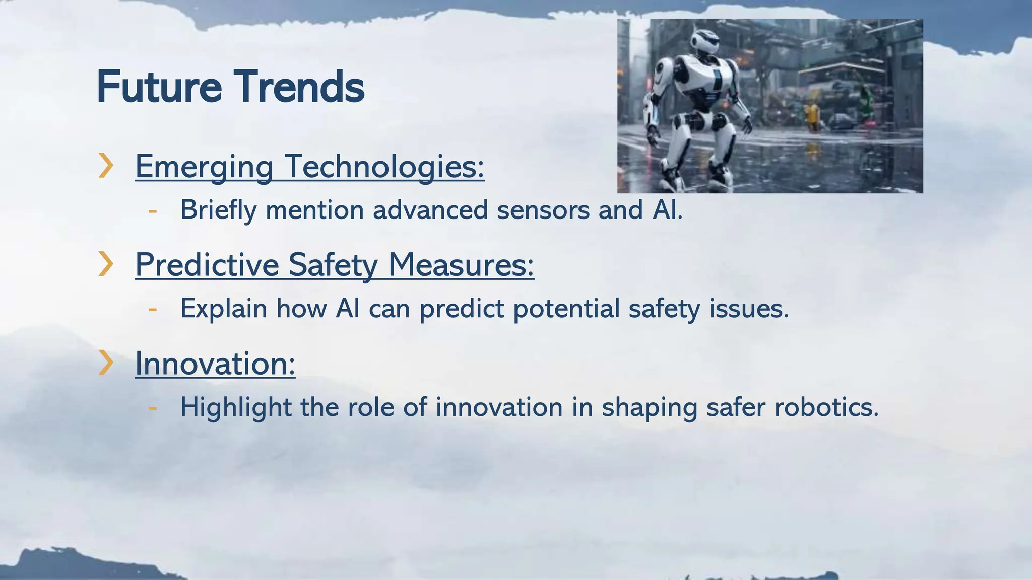 ROBOT SAFETY NORMS.pptx | Robotics | Technology & Computing