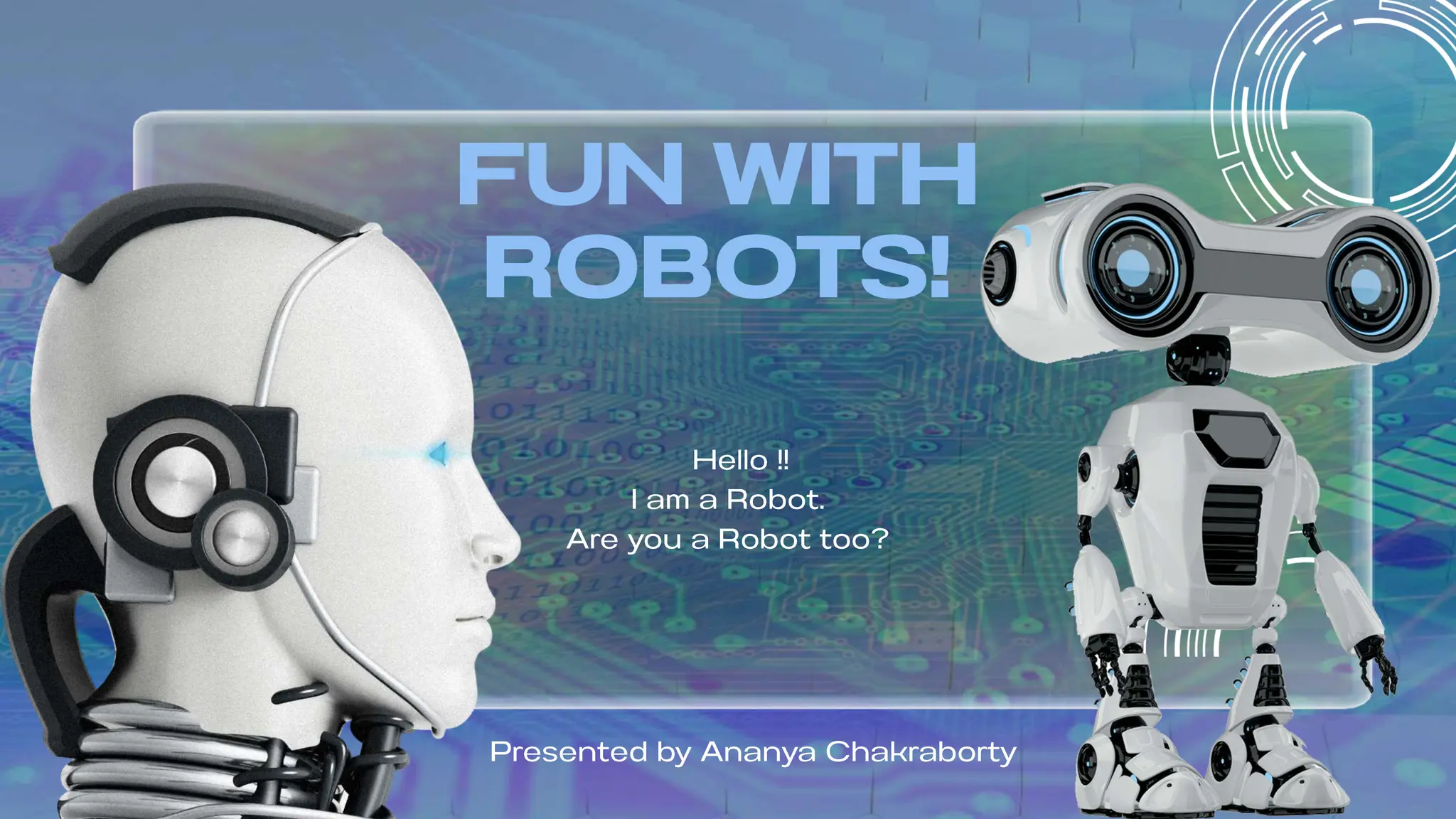 Robots Presentation - A small powerpoint presentation to show brief details about Robots | PPTX