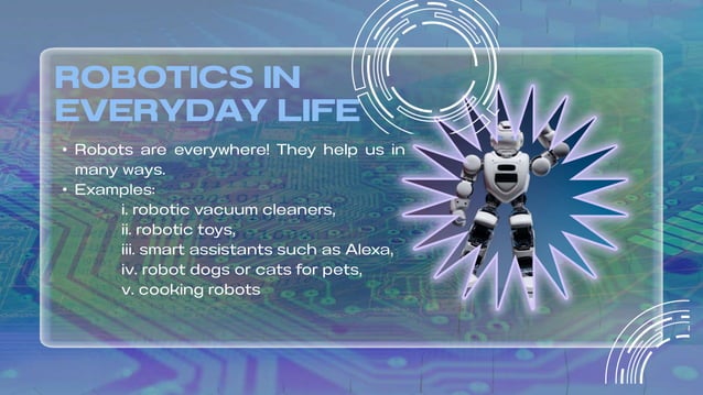 Robots Presentation - A small powerpoint presentation to show brief ...