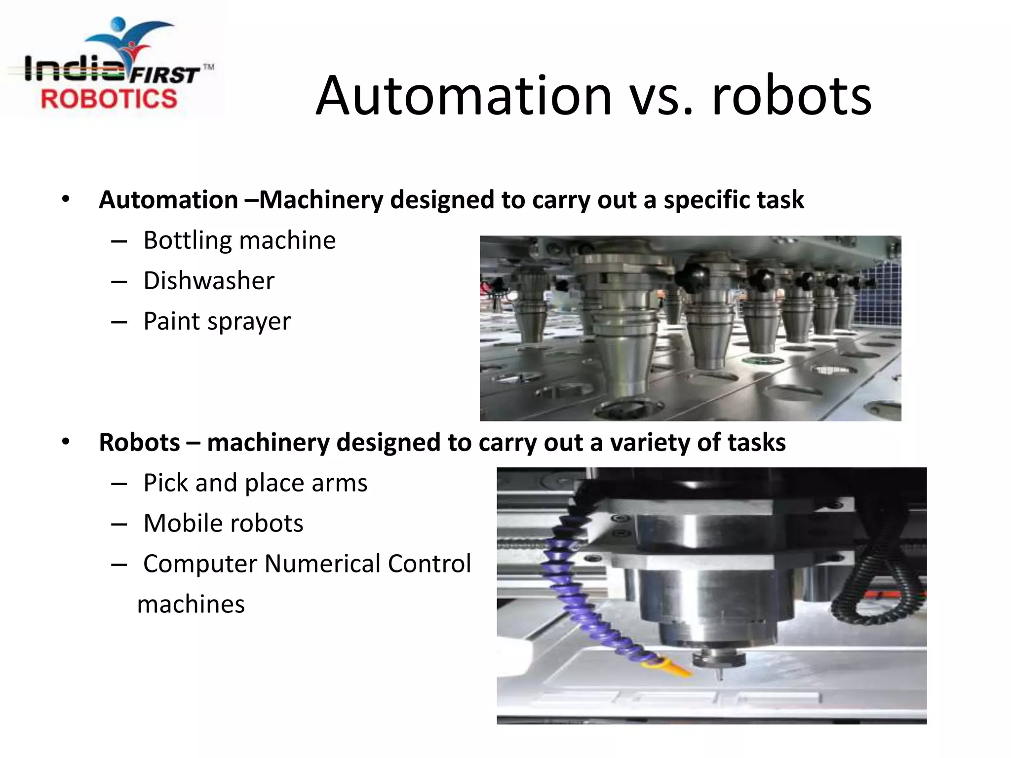 Robots and its type | PPTX