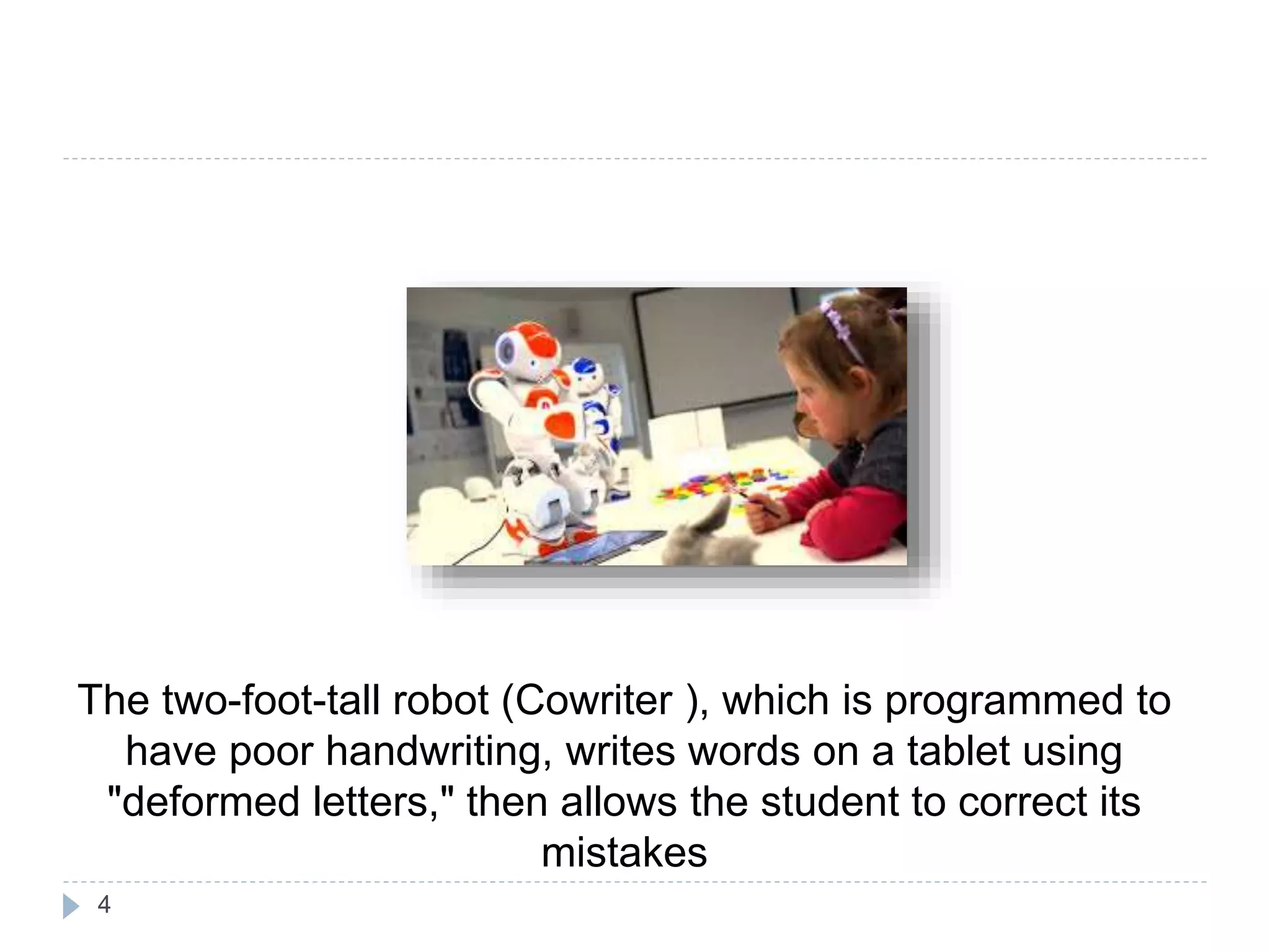 Robots and writing practice final | PPT
