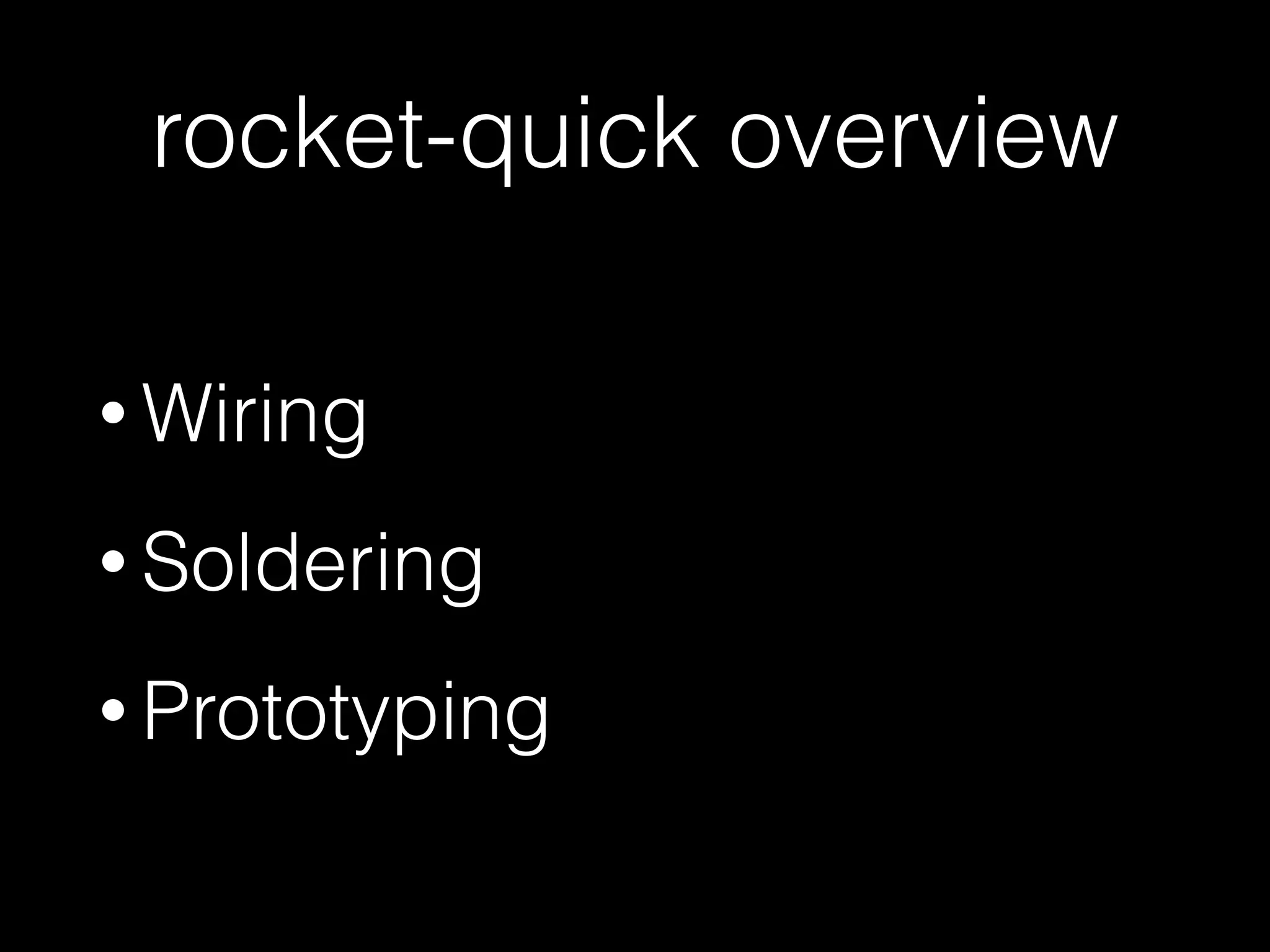 RobotsConf - Wiring, Soldering, Prototyping | PDF | Robotics | Technology & Computing