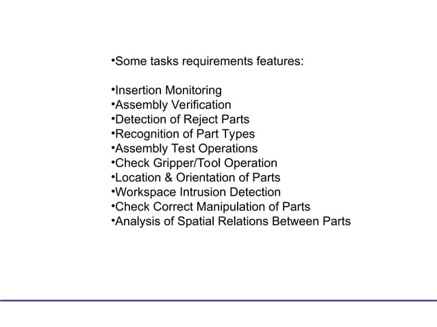 Robot Sensing, Sensors used in industrial applications.ppt | Computer Peripherals | Computing