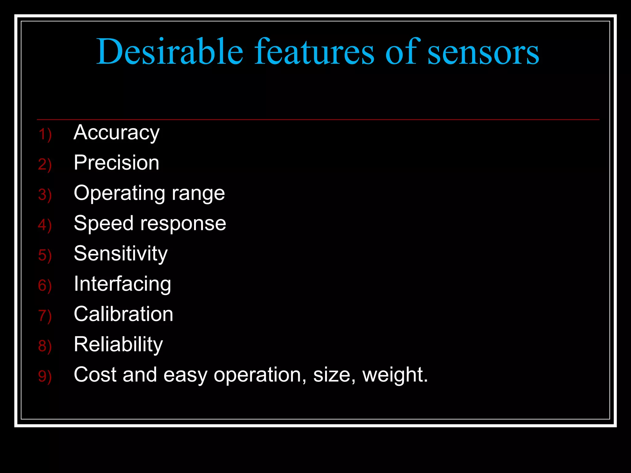 Robot Sensors | PPT