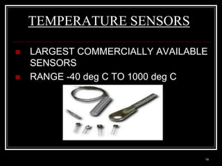 Robot Sensors | PPT