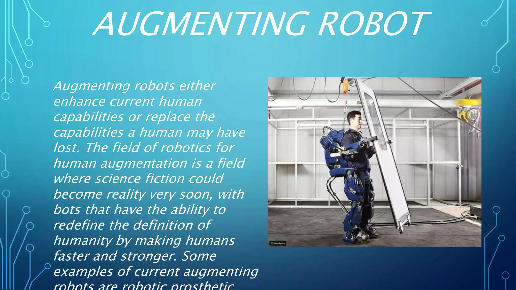 Robots from sci fi to reality | PPTX