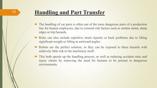 Robots in automotive industry | PPTX