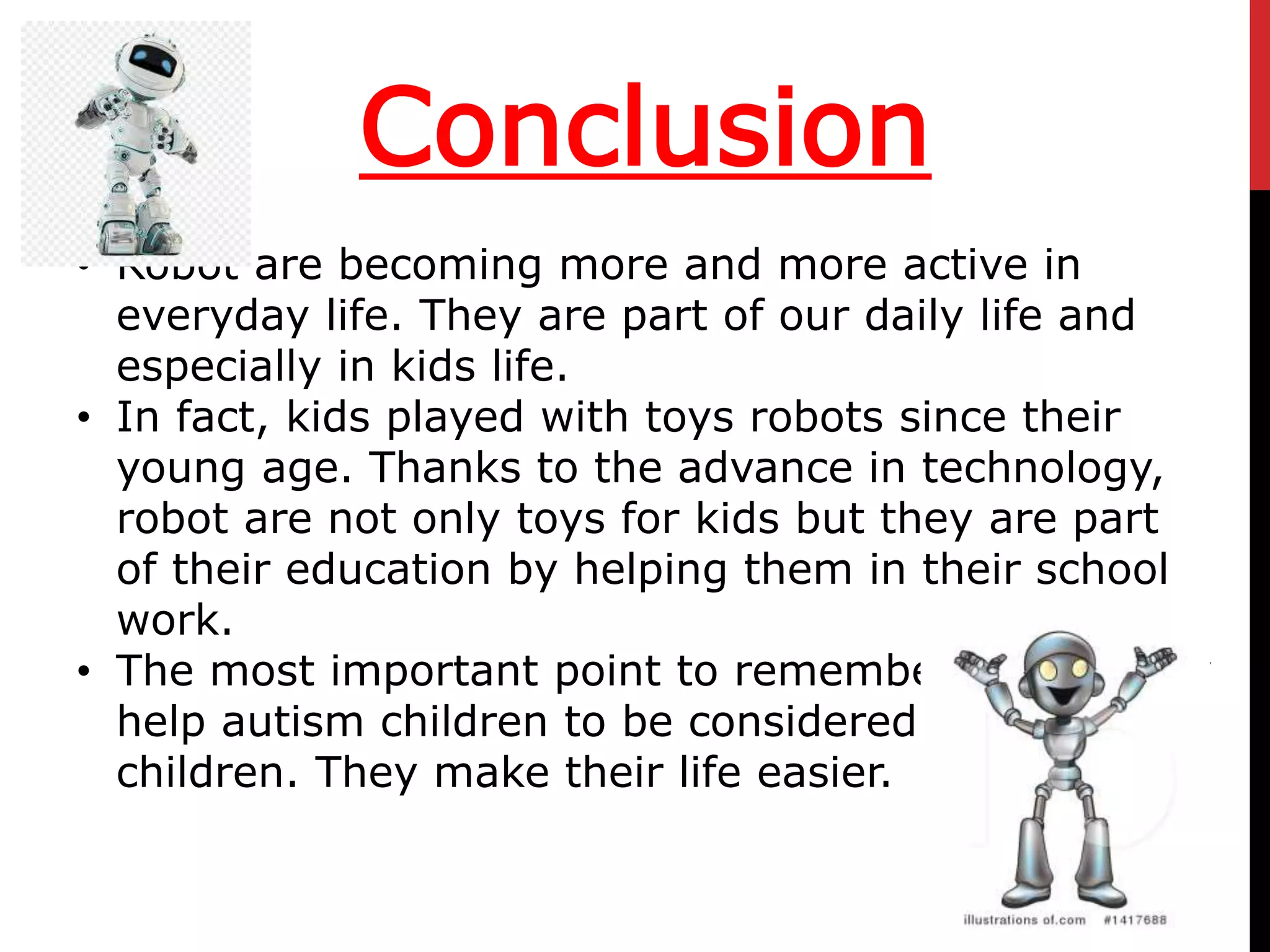 Robots in education | PPTX