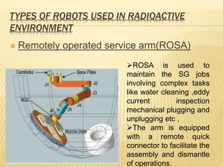 seminar on Robots in radioactive environment | PPTX