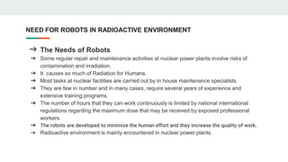 Robots in radio active environments | PPT