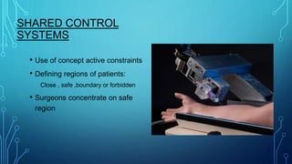 Robots in surgery | PPTX