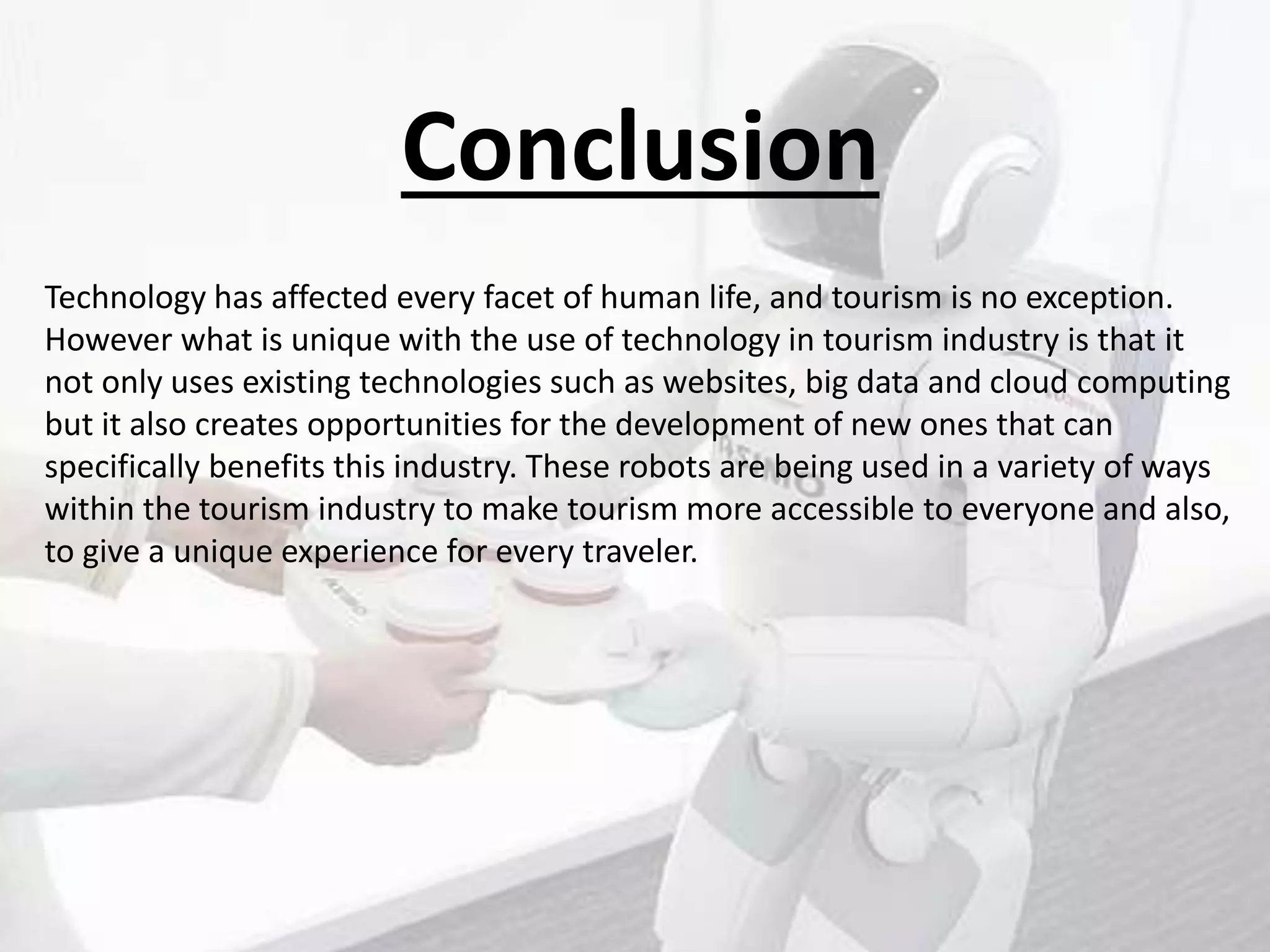 Robots in tourism | PPT