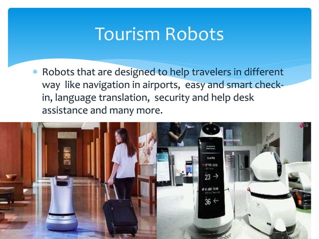 Robots in tourism | PPT