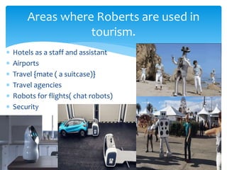 Robots in tourism | PPT