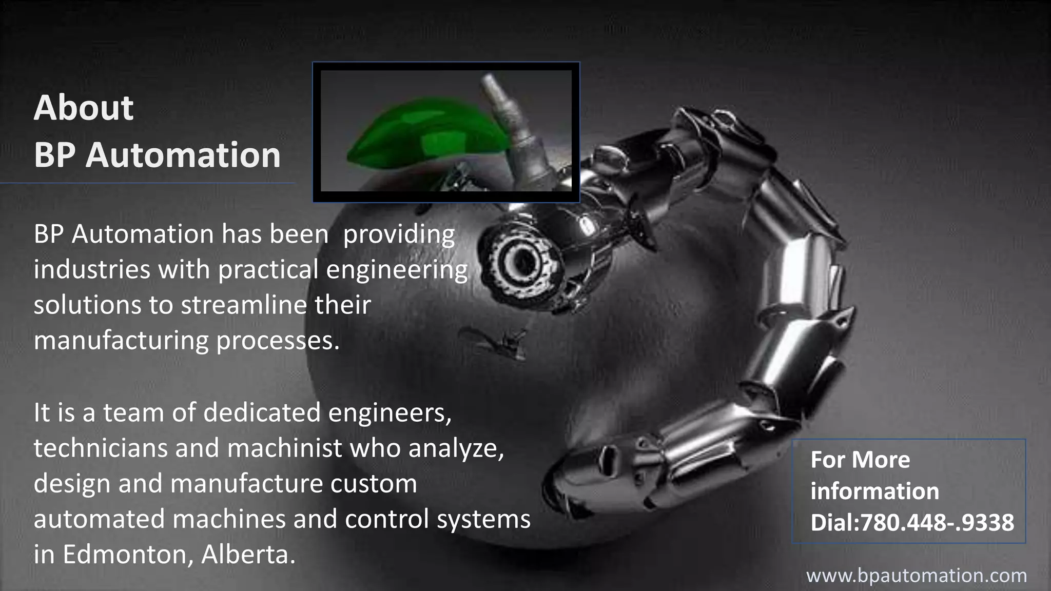 Robots & Manufacturing | Bp Automation | PPTX