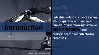 Robots & Manufacturing | Bp Automation | PPTX