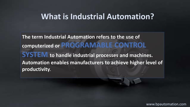 Robots & Manufacturing | Bp Automation | PPTX