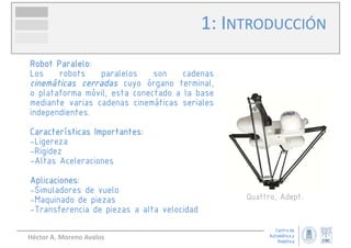 Robots Paralelos, Conceptos y Aplicaciones | PDF