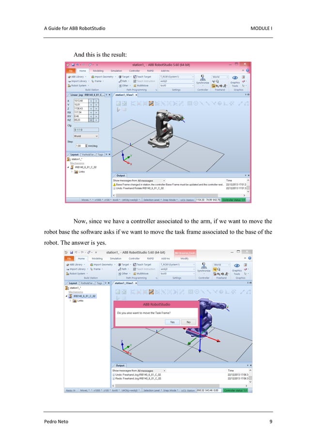 Robot studio abb | PDF | Robotics | Technology & Computing